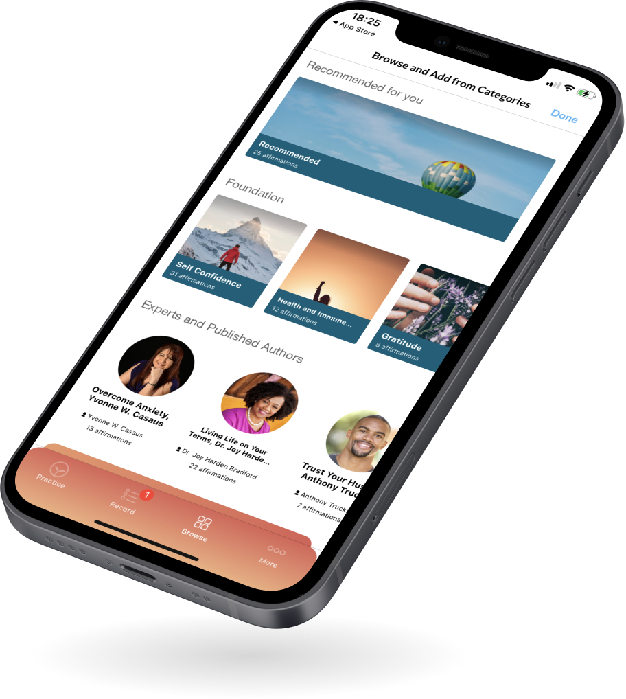 ThinkUp: Daily Affirmations App for Positive Mindset | Case Study – NIX ...