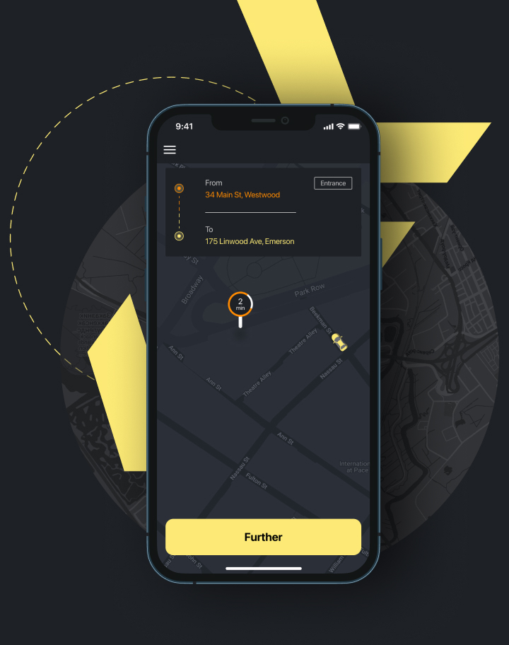 Taxi Driver App With Smart Maps | Case Study – NIX United Case