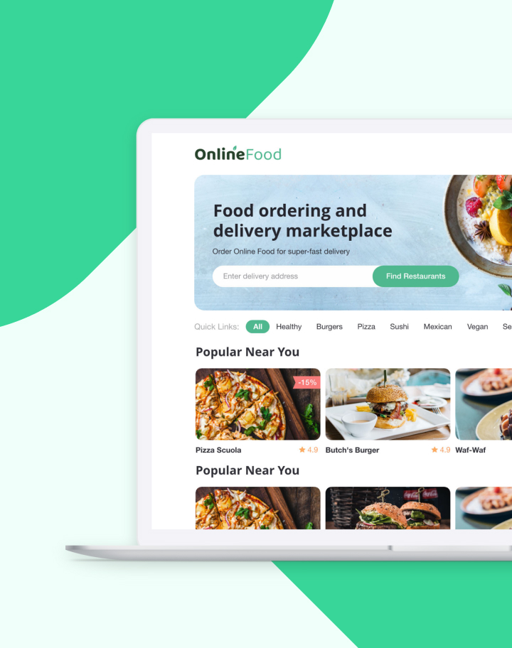 Web Service for Food Delivery | Case Study – NIX United