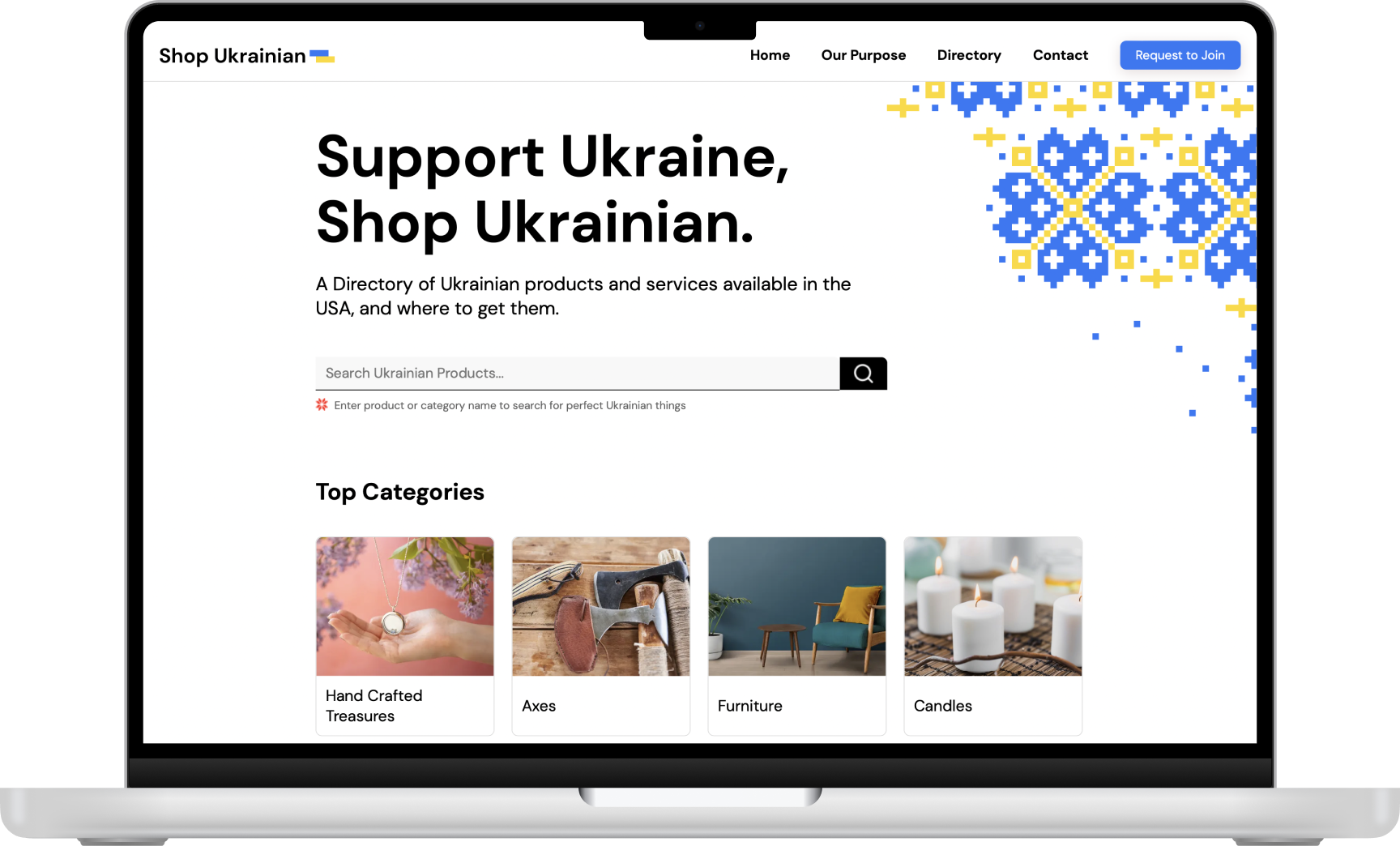 Shop Ukrainian: Nonprofit Web Development for Ukrainian Brands | Case ...