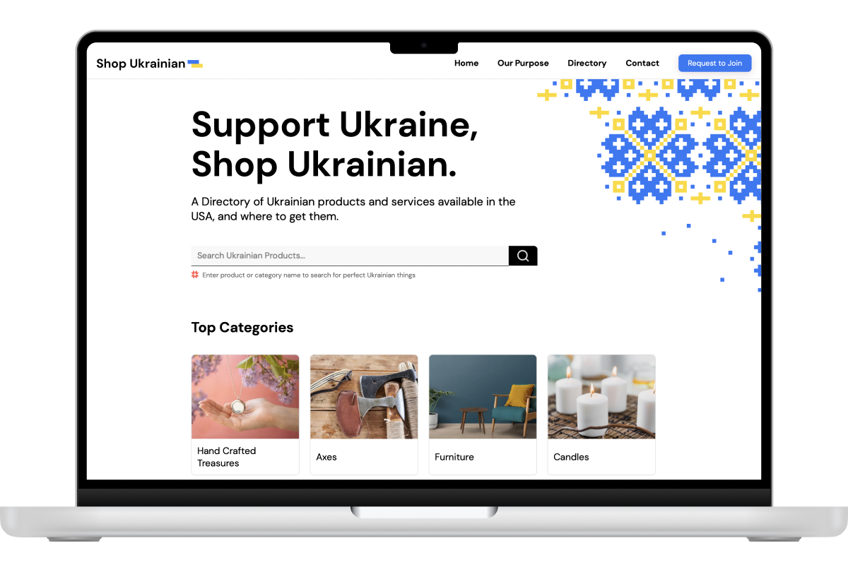Shop Ukrainian Nonprofit Directory | Case Study – NIX United