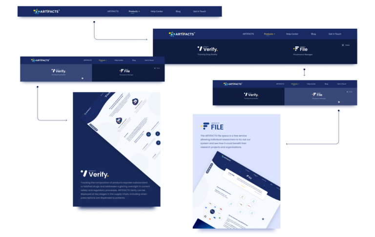 ARTiFACTS: Landing Page Design for Pharmaceutical Software | Case Study – NIX United