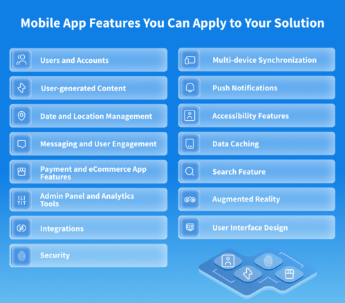 15 Must-Have Mobile App Features with Examples – NIX United
